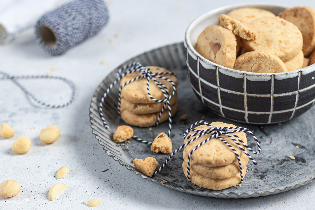 Macadamia-Shortbread: leckere Cookies mit Suchtgefahr, nicht nur für ...